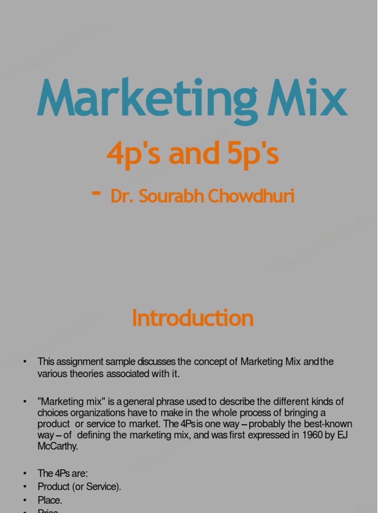 4p N 5p | PDF | Pricing | Marketing