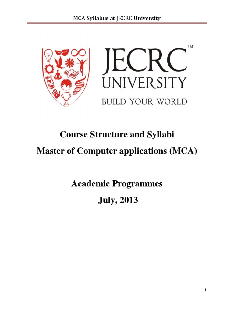 Syllabi MCA | PDF | Relational Database | Computer Network