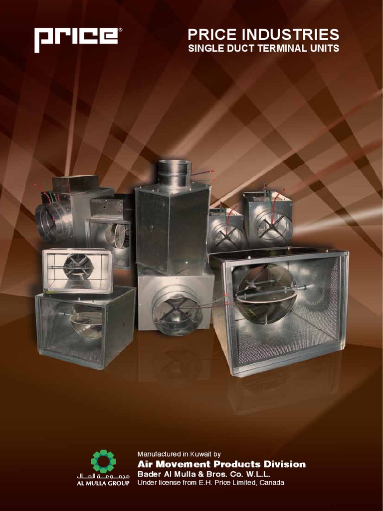 Shut Off Type VAV Catalog PDF | PDF | Duct (Flow) | Fiberglass