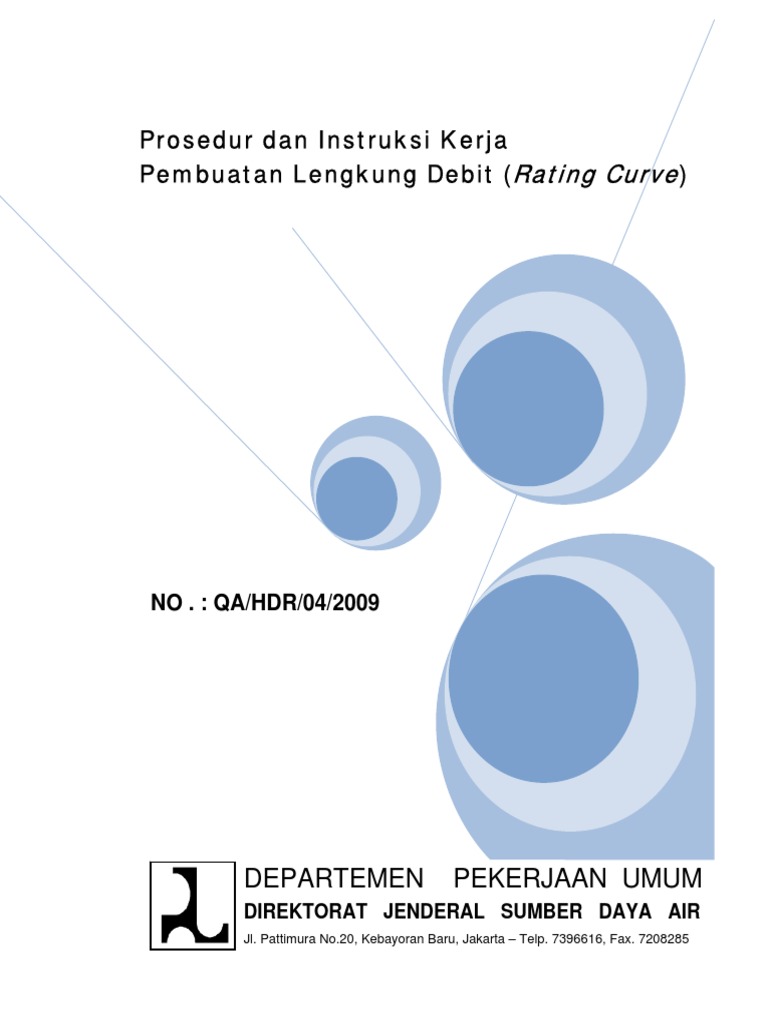 4 Prosedur Pembuatan Rating Curve | PDF