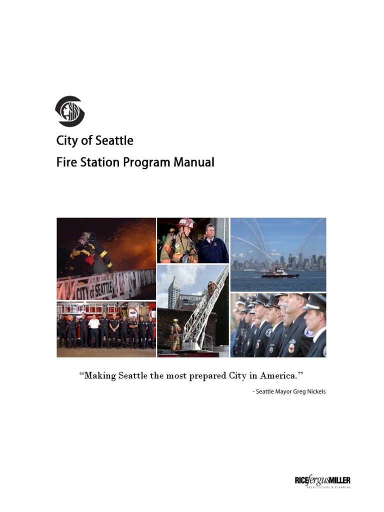 City Seattle Fire Station Program Manual | PDF | Traffic ...