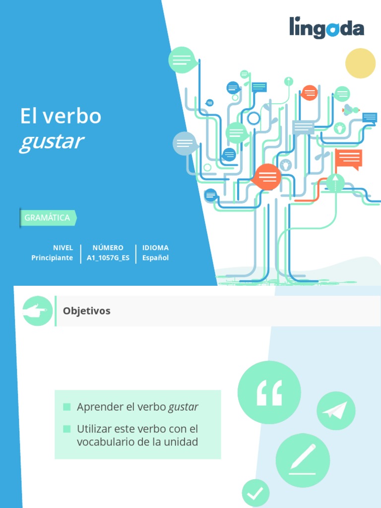 Uso del verbo gustar en español | PDF