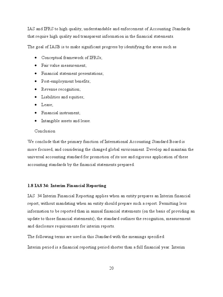 IAS 34 Part 2 | PDF | Financial Statement | International Financial ...
