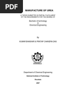 Flow Diagram of Urea Production | PDF | Chemical Process Engineering ...