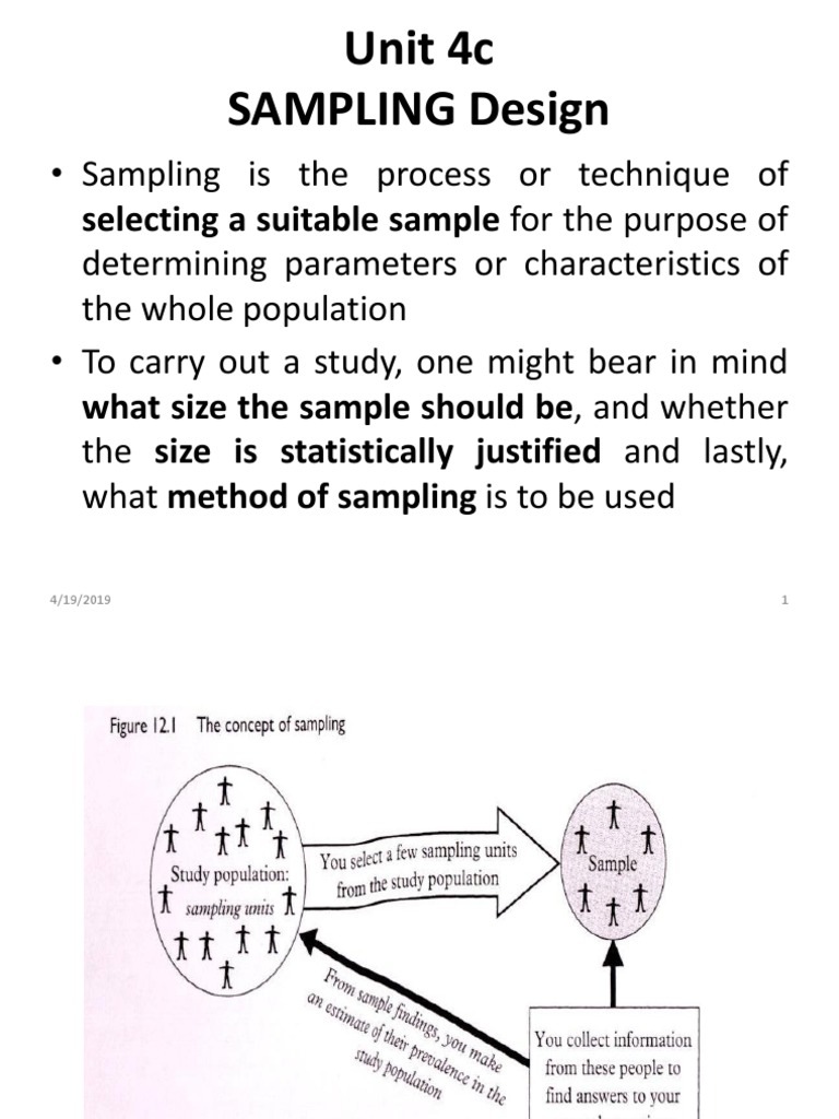 Chapter 4c Sampling Techniques | PDF | Sampling (Statistics) | Standard ...