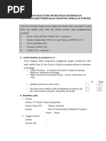 CONTOH PENGISIAN - Protokol | PDF | Sains & Matematika