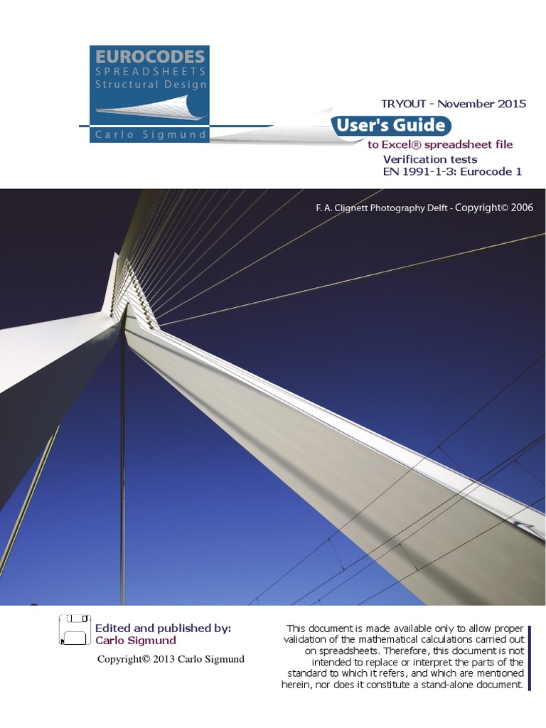 Tryout 2 EUROCODES Spreadsheets PDF | PDF | Snow | Nature