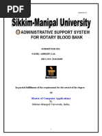 Mini Project Blood Bank and Donor Management System-Documentation | PDF ...