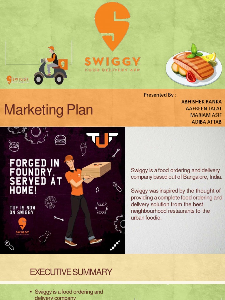 Marketing Swiggy | Brand | Marketing