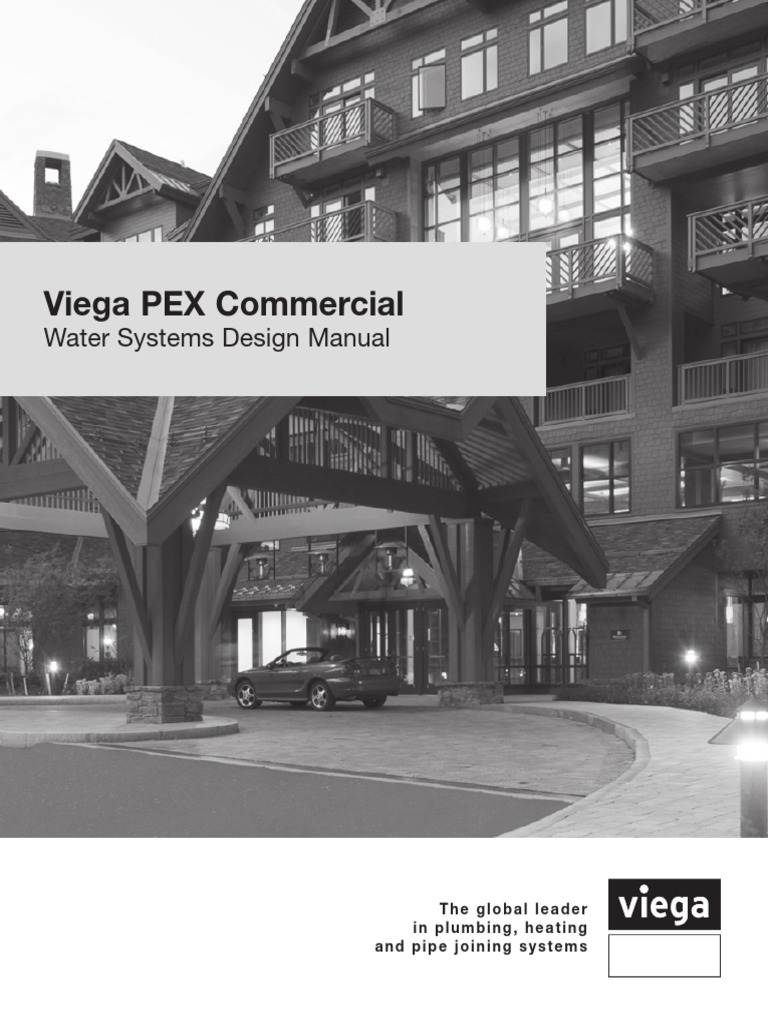 Viega PEX Water Systems Design Manual PDF | PDF | Cross Link | Plumbing