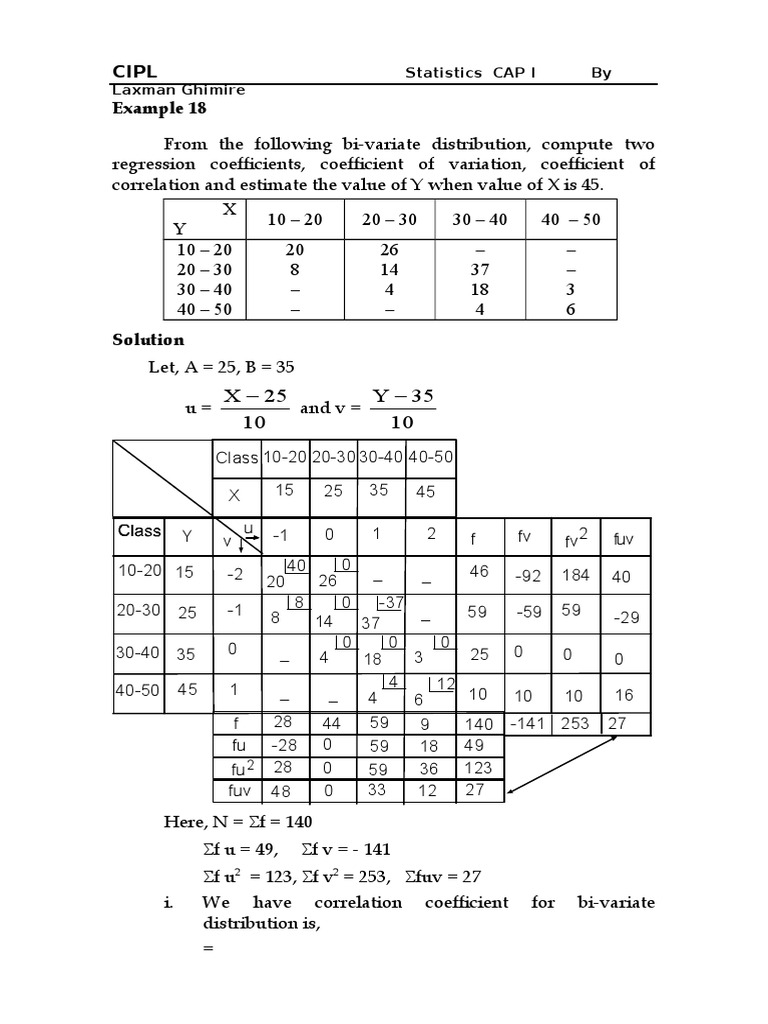 Bivariate Correlation and Regression Analysis | PDF | Correlation And ...