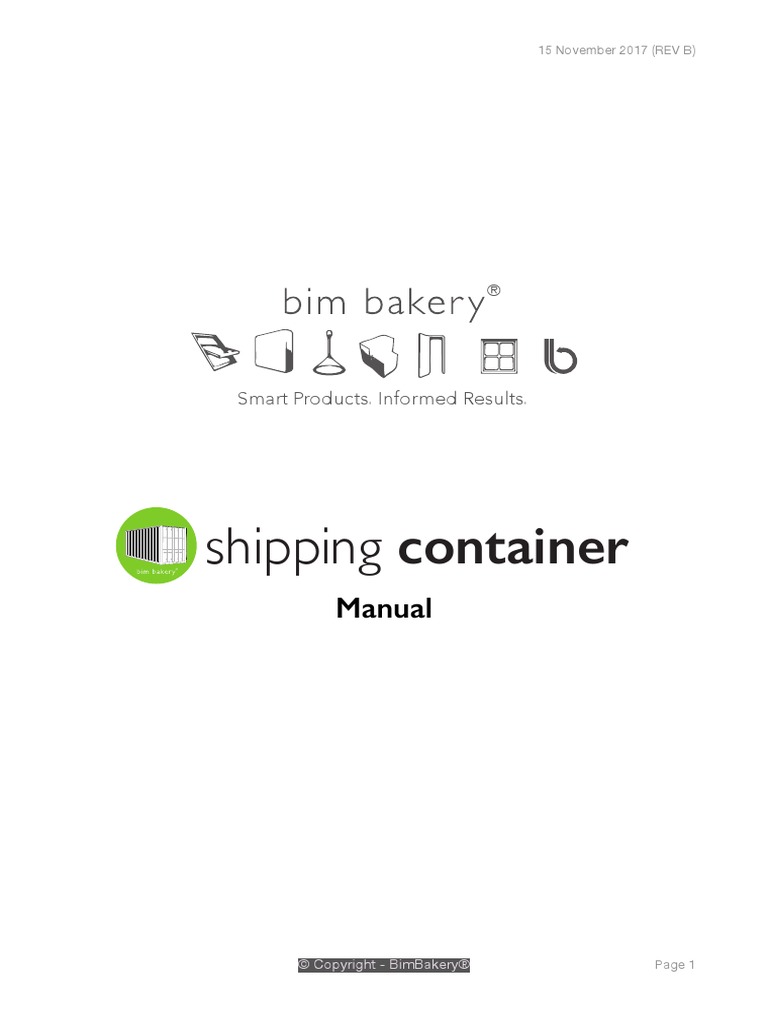 BB-Shipping Container Manual (REV B) PDF | PDF | Computing | Software