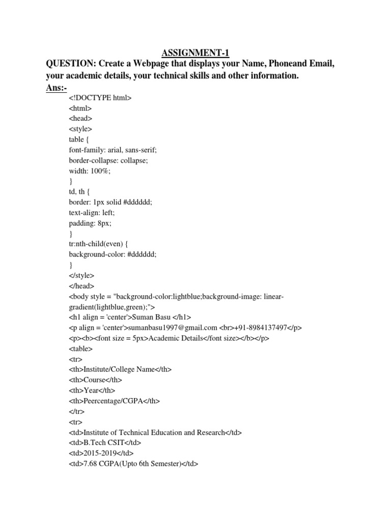 Php Assignment Part 2 Pdf Class Computer Programming Area 
