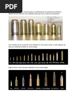 Tipos de ánima en armas de fuego | PDF | Munición | Artillería