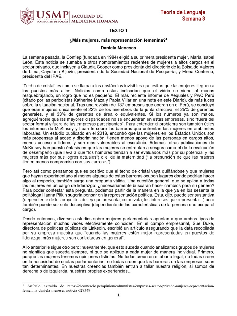 Mujeres en liderazgo y representación | PDF | Mujer | Liderazgo