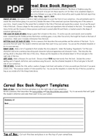 Big Book Response Sheet | PDF