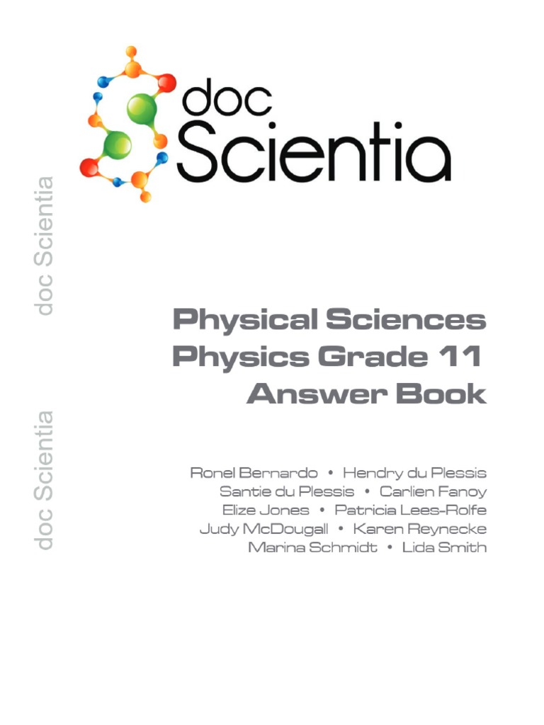 Grade 11 Physics AB - PDF - Grade 11 Physics WB - 1 - G | PDF