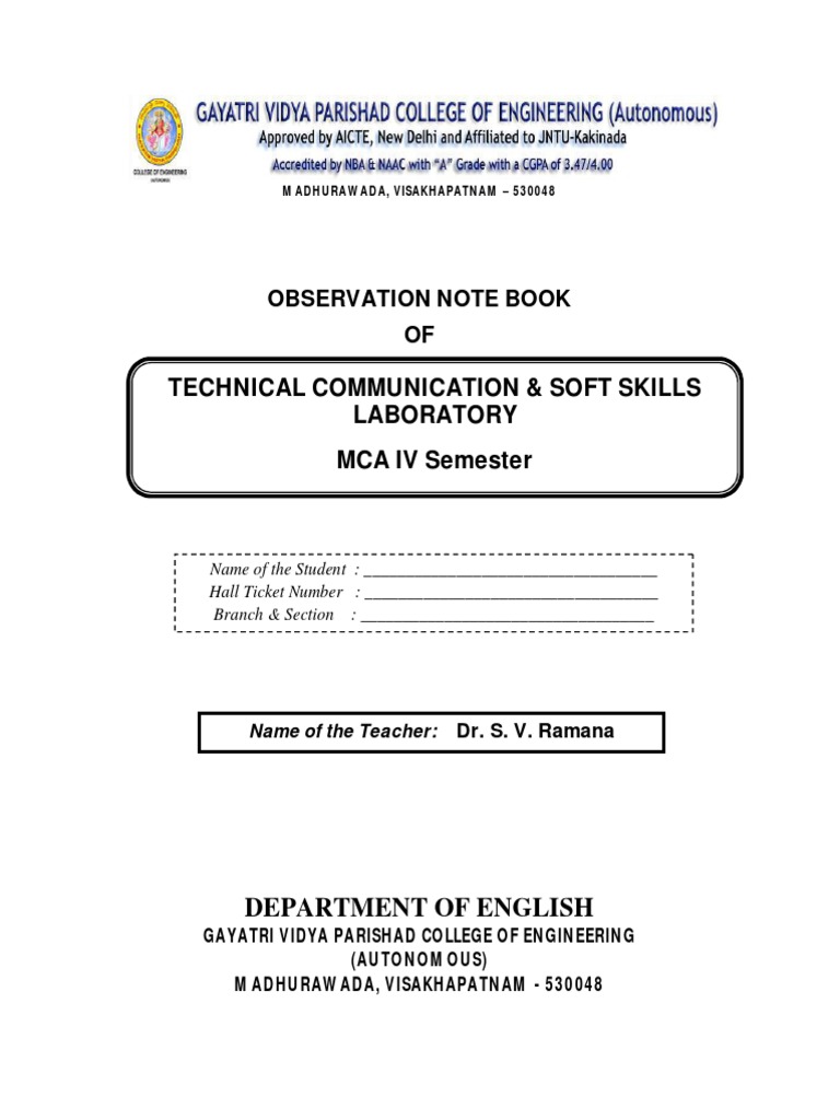 Students - Note Book Cover Page | PDF