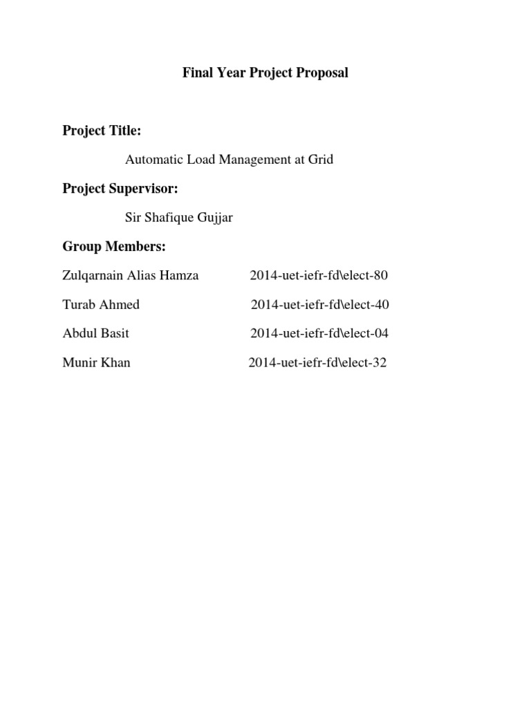 Automatic Load Management | PDF | Technology & Engineering