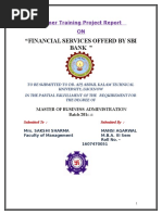 Introduction of Sbi | PDF | Banks | Money