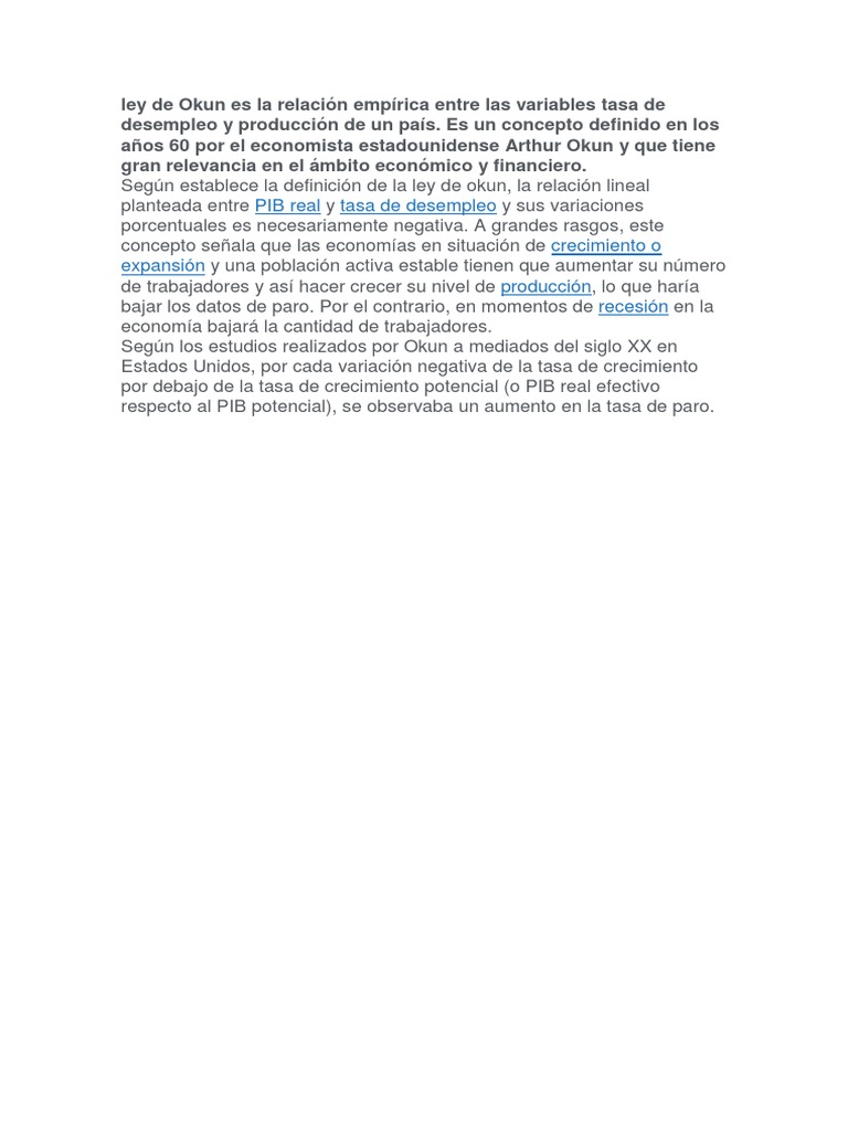 Okun | PDF