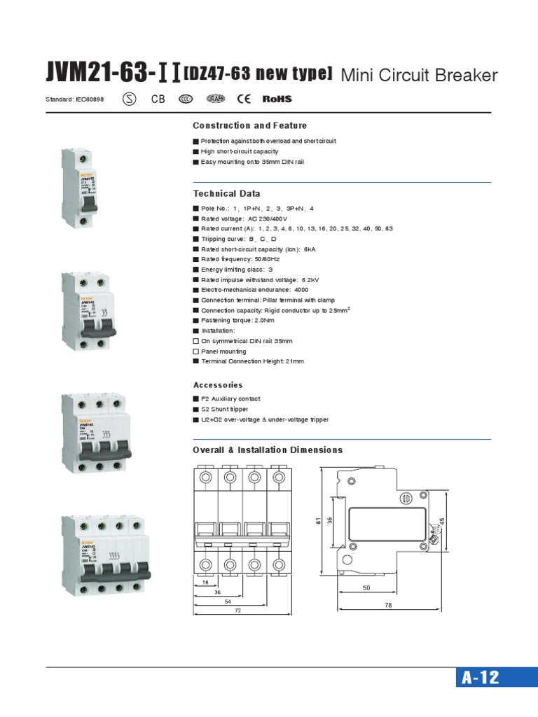 Cat Rogy JVM21-63 C45N PDF | PDF