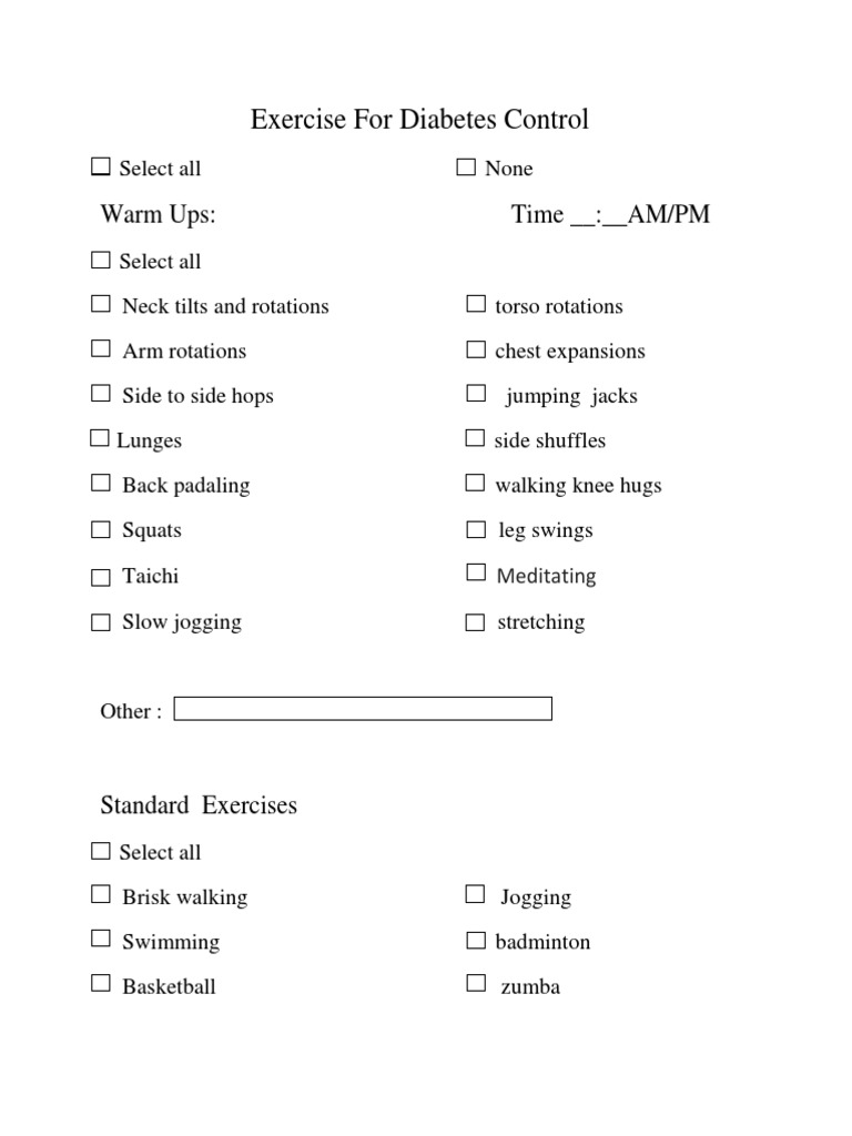 Exercise Design | PDF