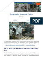 Centrifugal Gas Compressor Testing | PDF | Nondestructive Testing ...