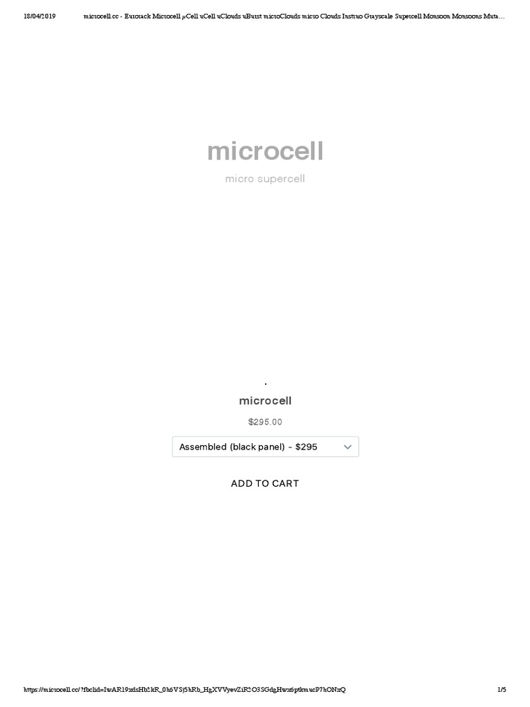 Microcell.cc - Eurorack Microcell ΜCell UCell UClouds UBurst MicroClouds Micro Clouds Instruo ...