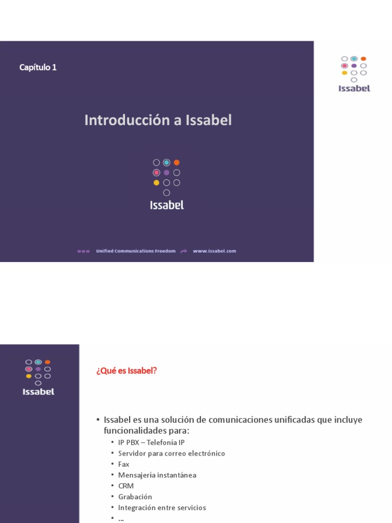 Introduccion A Issabel | PDF | Respuesta de Voz Interactiva | Telecomunicaciones