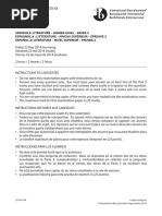 Análisis Guiado: Prueba 1 Lengua IB | PDF | Oración (Lingüística ...