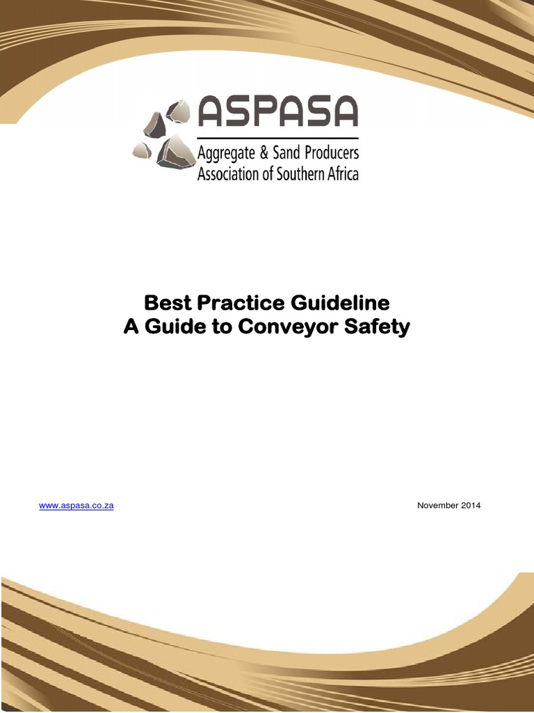 Conveyor Safety Best Practices Guide | PDF | Risk | Belt (Mechanical)