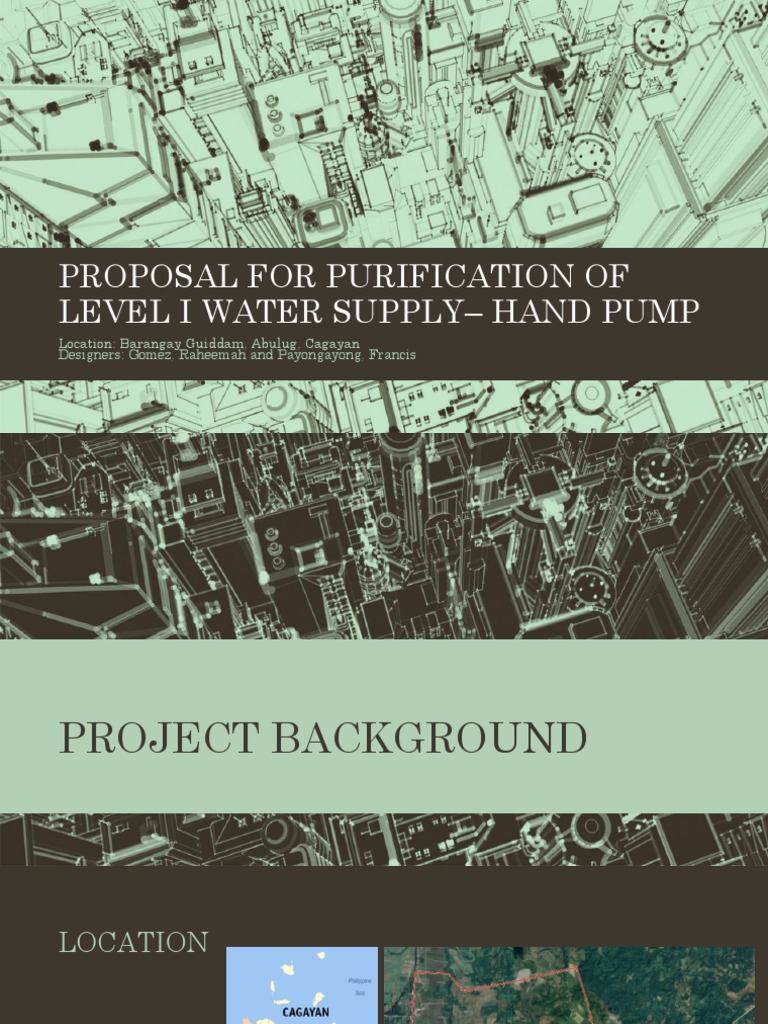 Project 1st Proposal - ESE144 | PDF | Drinking Water | Water Supply