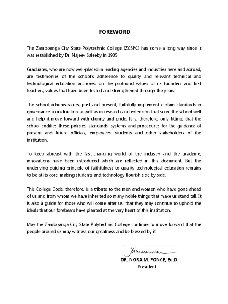 ZCSPC College Code PDF | PDF | Chairman | Board Of Directors