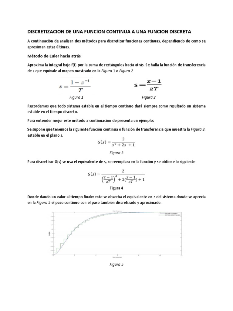 3-Discretizacion de Una Funcion Continua | PDF | Función (Matemáticas ...