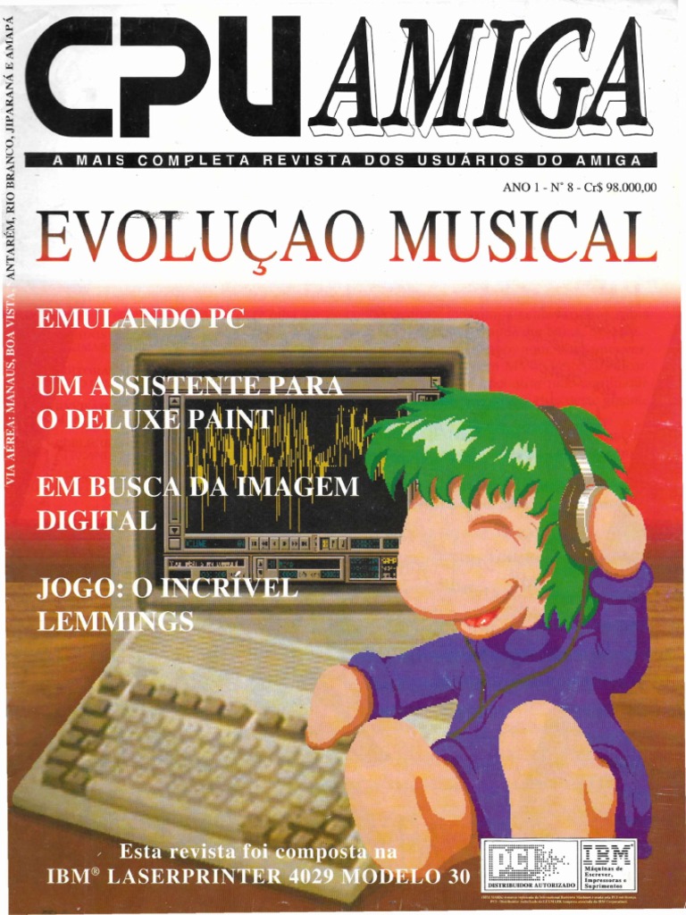 Cpu Amiga 08 | PDF | Câmera | Música eletrônica