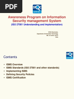 ISMS Manual (Sample) | PDF