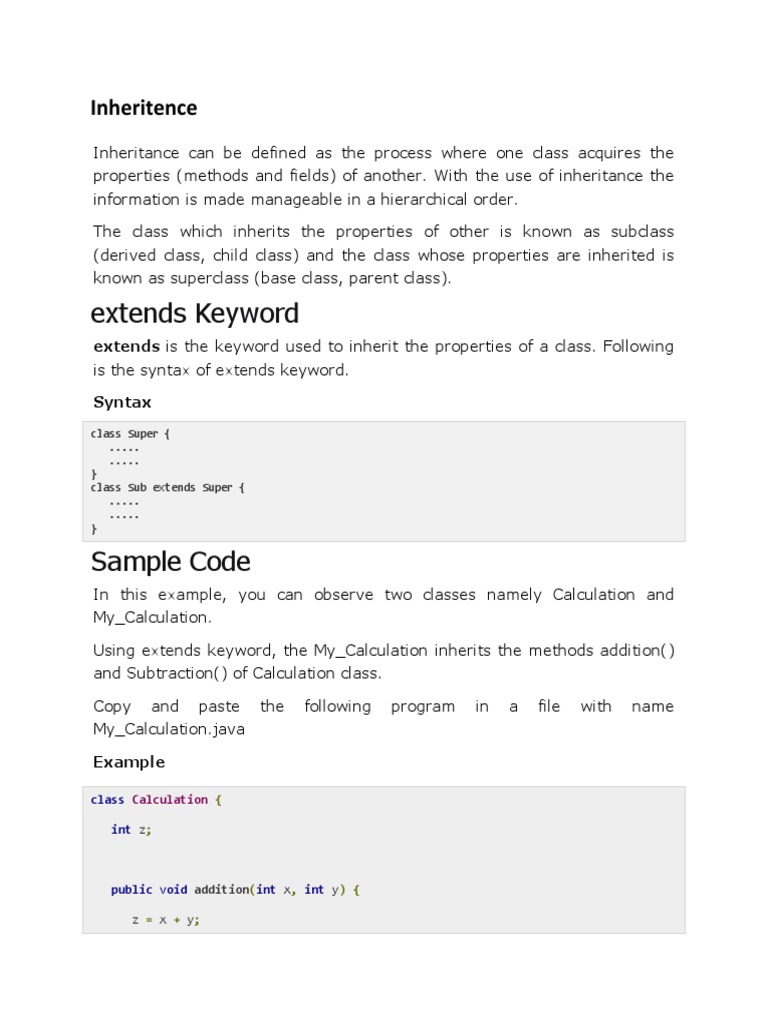 Oop Week22 Pdf Inheritance Object Oriented Programming Class 8541