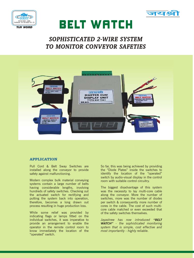 Belt Watch PDF | PDF | Switch | Power Supply