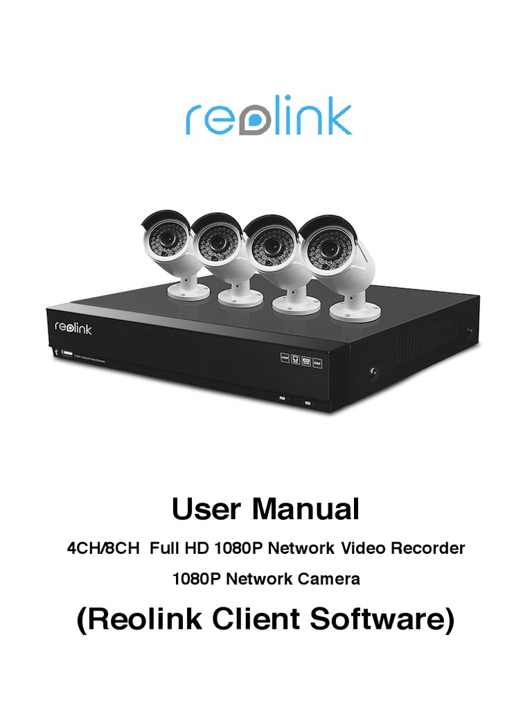 Reolink NVR Client - 2MP POE - User Manual PDF | PDF | Ip Address ...