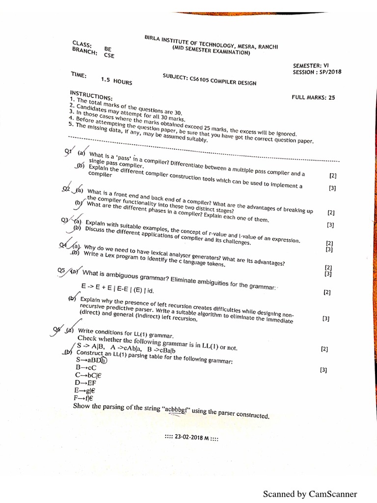 Compiler Paper | PDF