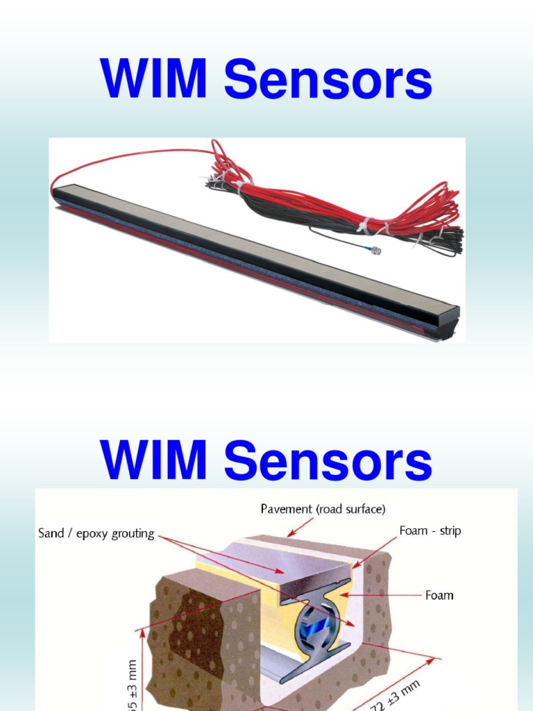 WIM Sensors | PDF