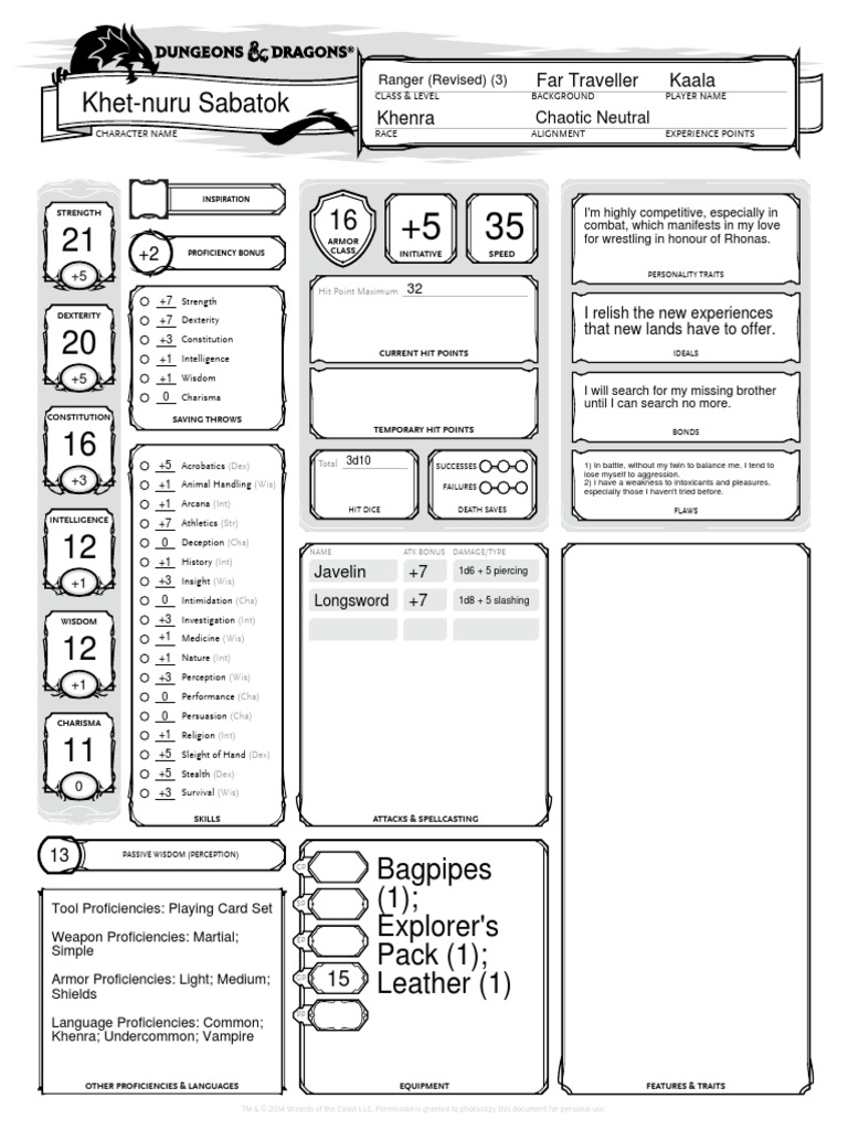 Level 3 DND | PDF | Role Playing Games