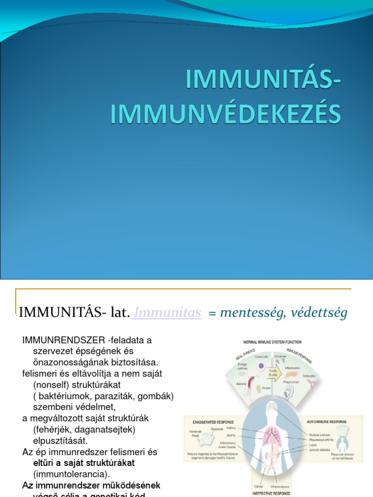 Veleszuletett Immunitas | PDF