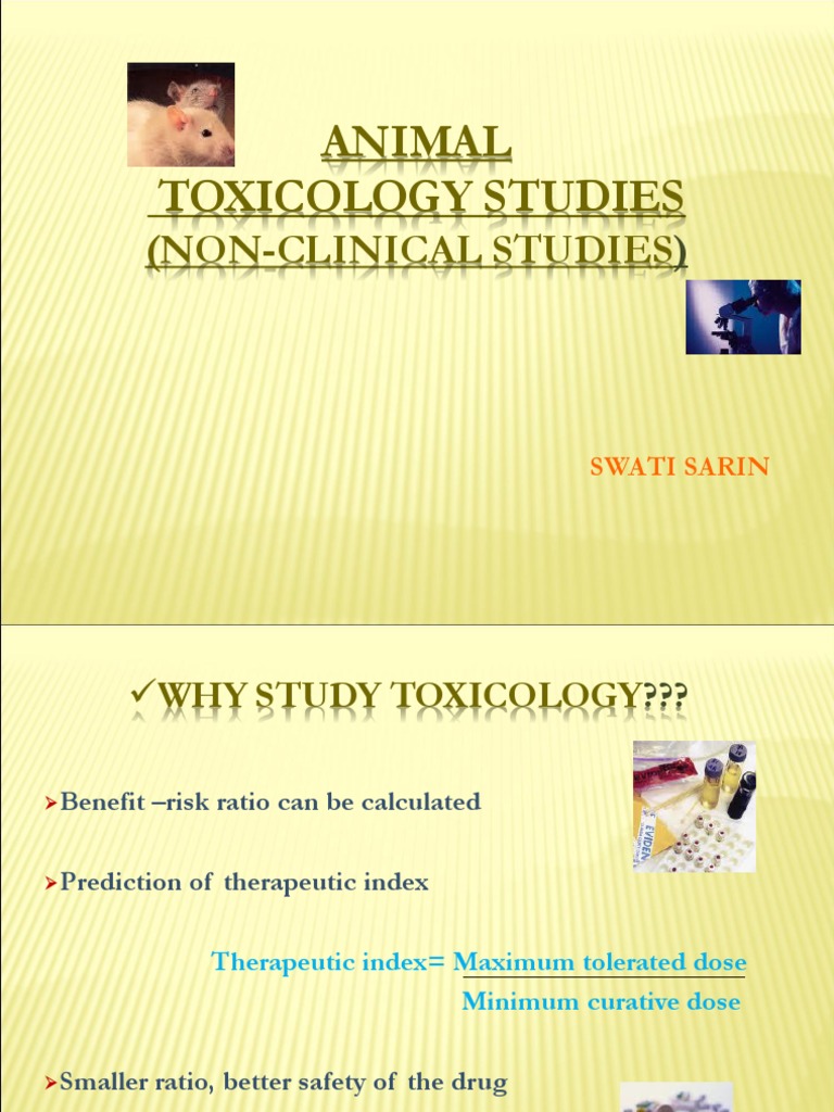 Animal Toxicology | PDF | Phases Of Clinical Research | Toxicology