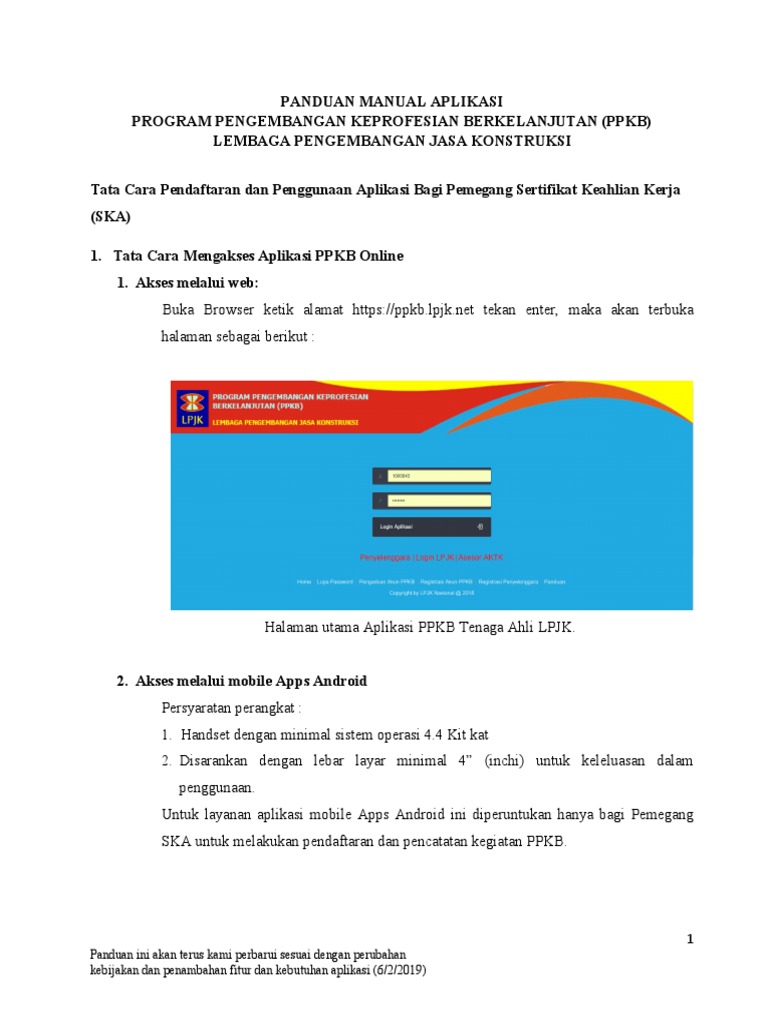 Panduan PPKB | PDF