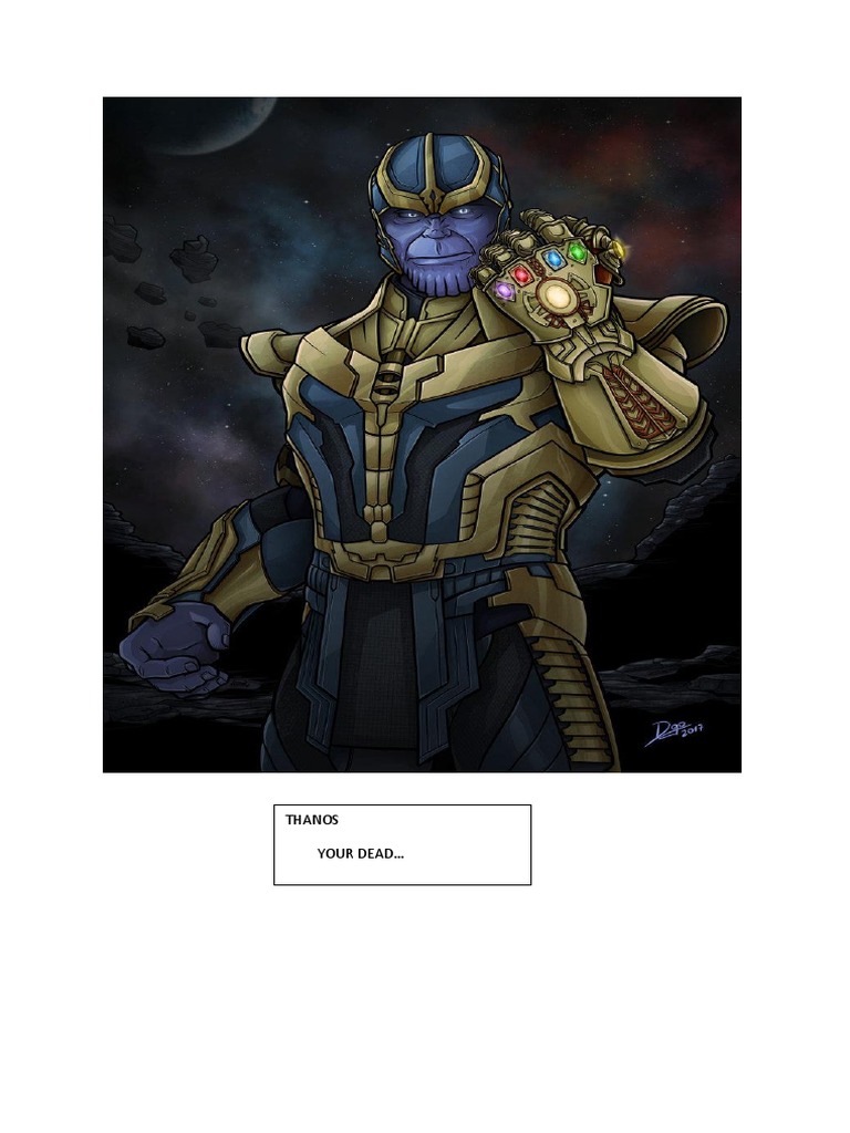 Thanos: Your Dead... | PDF