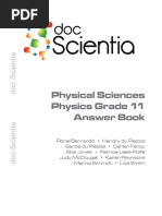 GR 11 Physical Sciences 3 in 1 Extracts | PDF | Stoichiometry | Mole (Unit)
