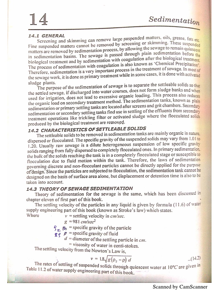 Sedimentation | PDF