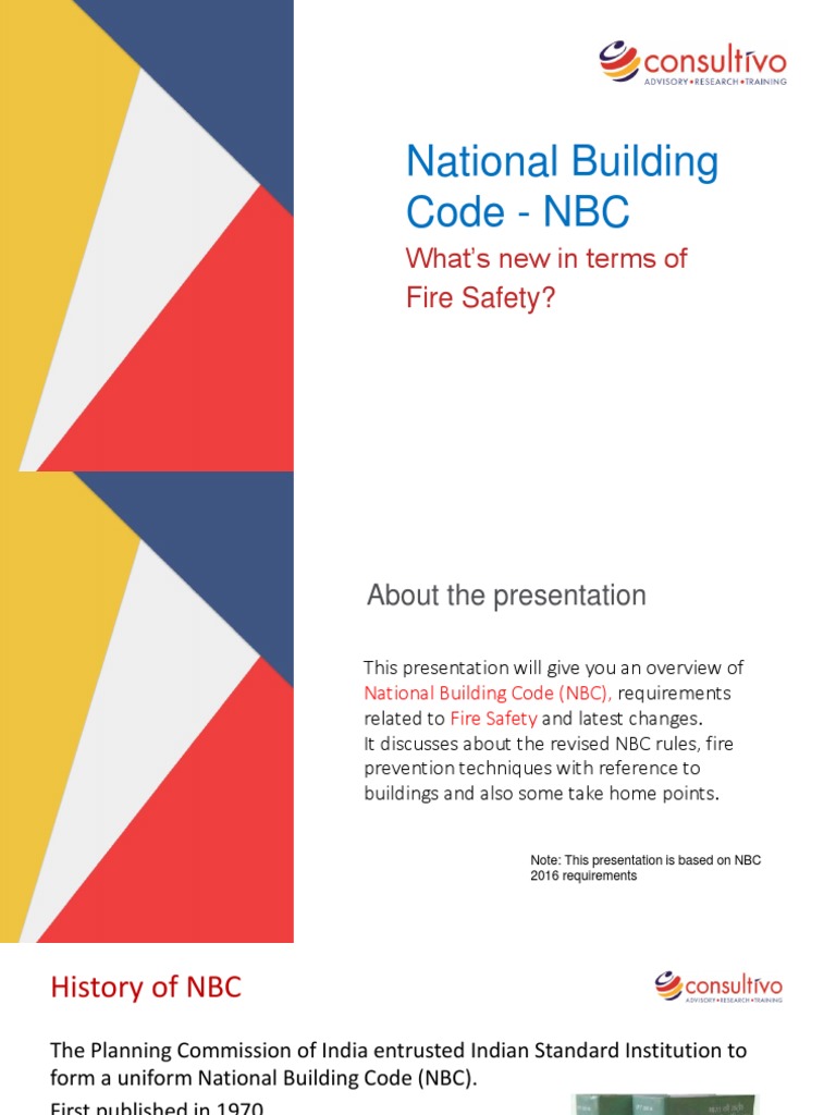 NBC 2016 Fire Safety Guidelines Overview | PDF | Door | Fire Safety